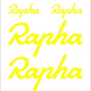 Rapha Bike Decals - Vinyl Stickers Set of 4 - Etsy