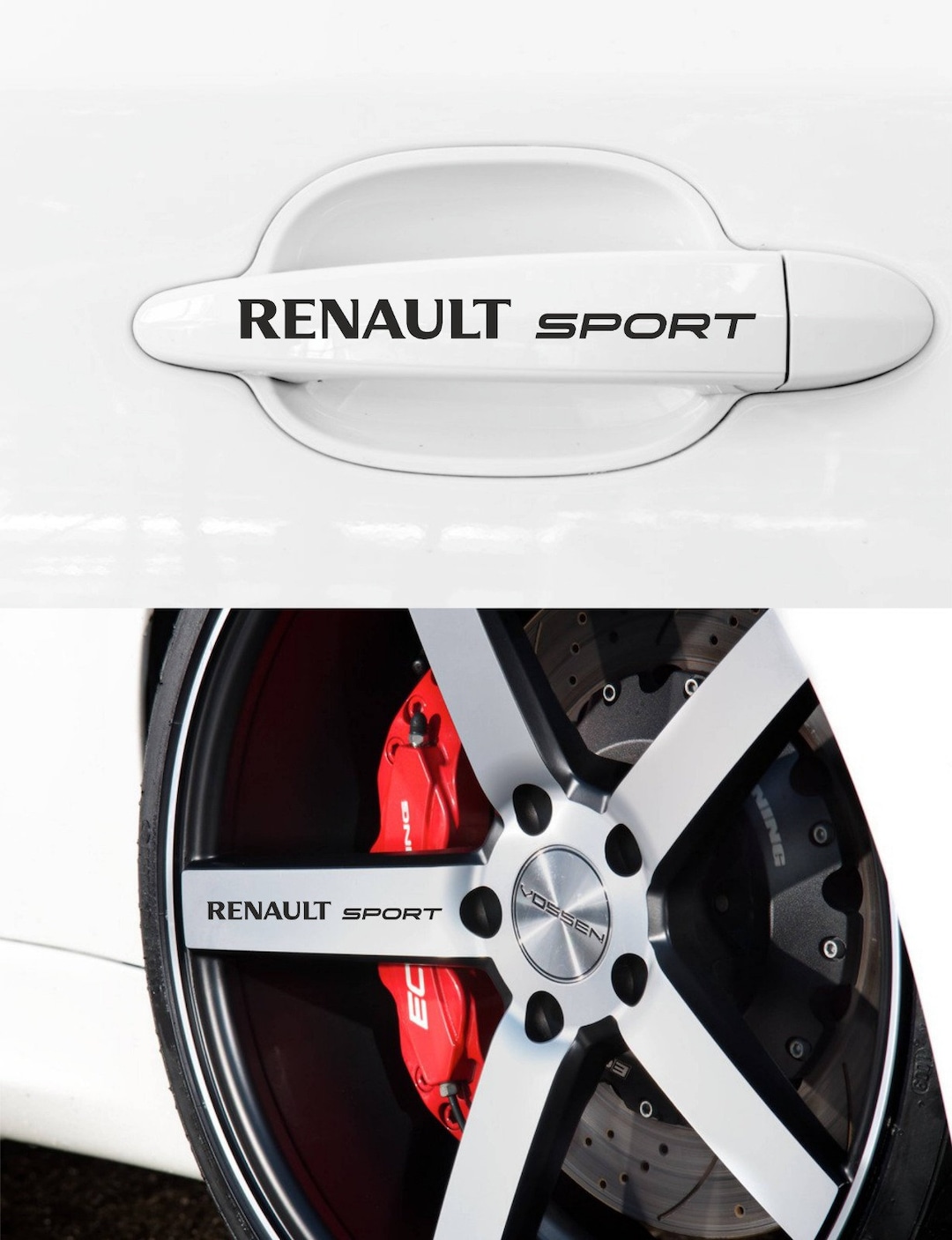 Renault Sport Decals Stickers for Door Handles and Wheels Rims - Etsy