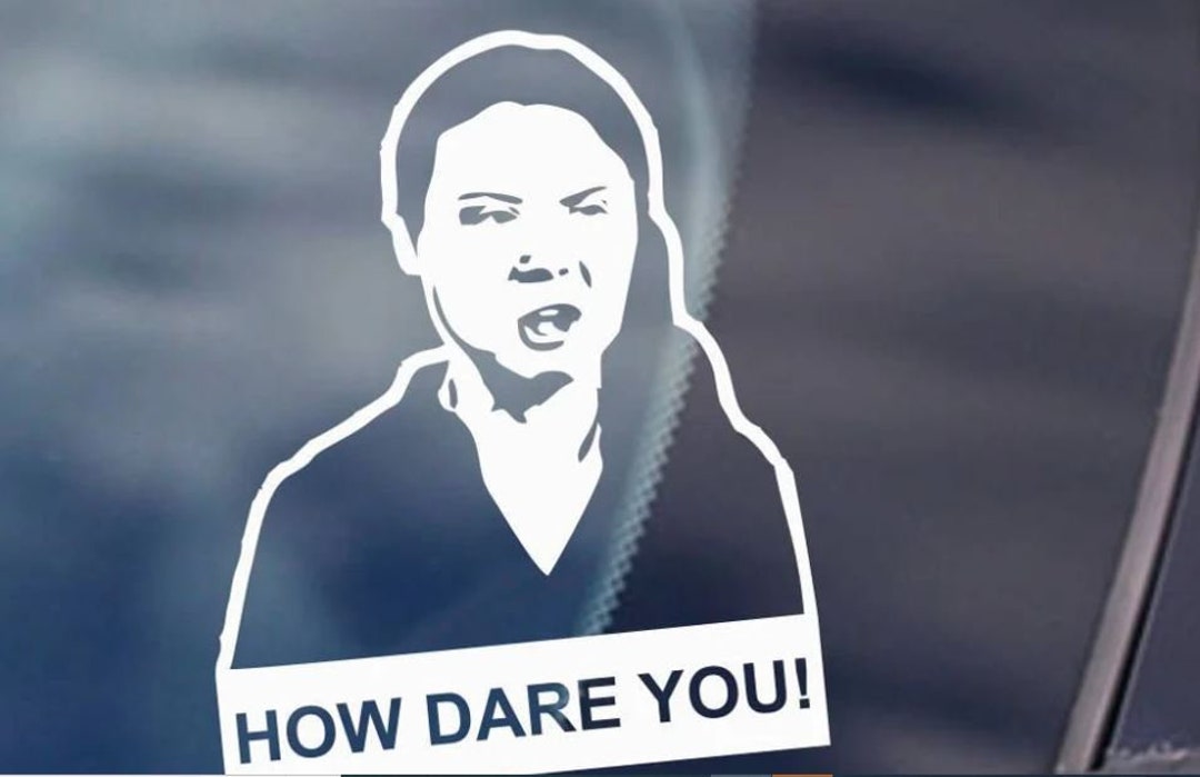 How Dare You Decal Sticker - Etsy