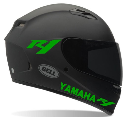 Yamaha R1 Decals Stickers for Helmet Motorcycle Bike Windshield ...