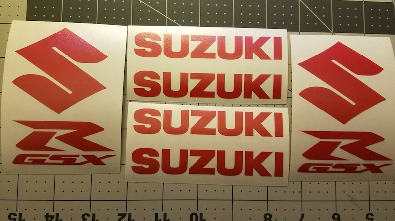 Suzuki Rgsx Decals Stickers Set for Bike Motorcycle Helmet Fuel Tank - Etsy