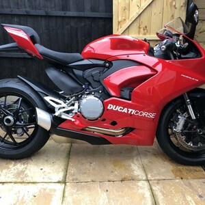 Ducati Corse Motorcycle Decals Stickers Set for Bike Fuel Tank Helmet Car Window - Etsy