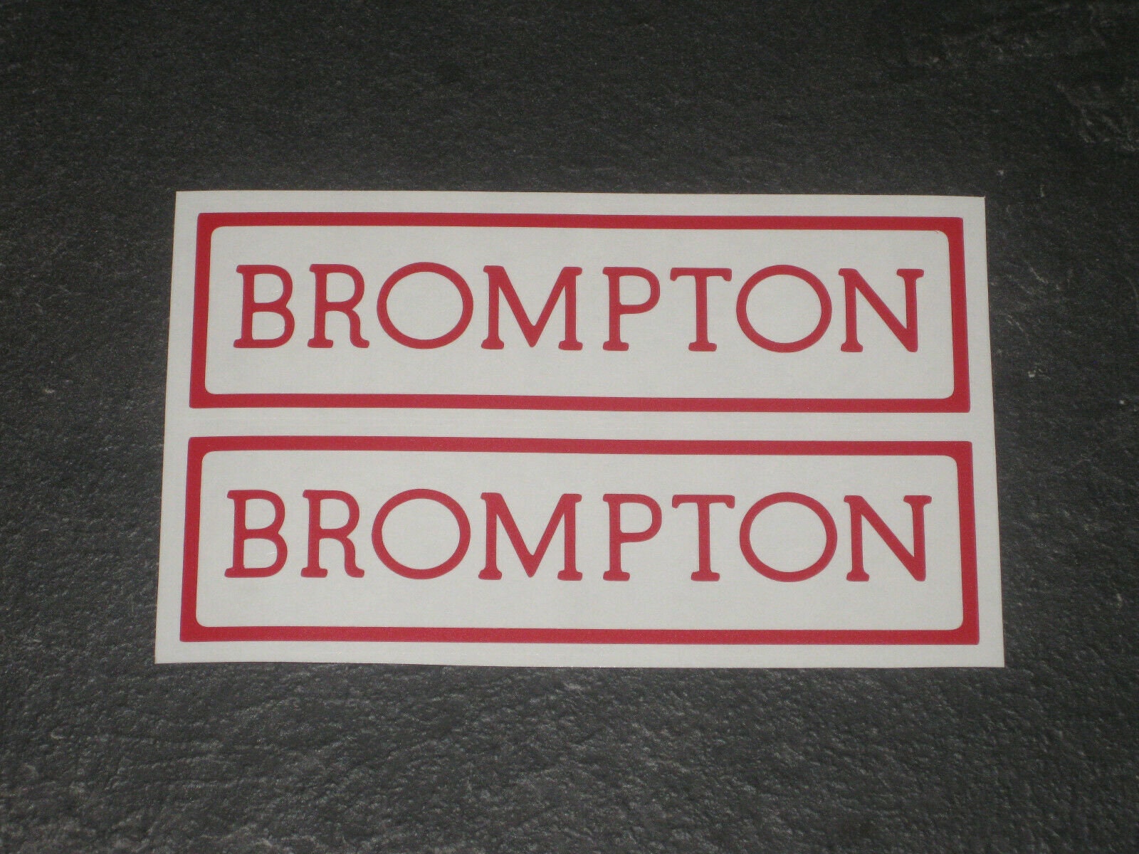 Brompton 2x Decals Stickers for Frame Vinyl Graphics Bike Mtb Road ...