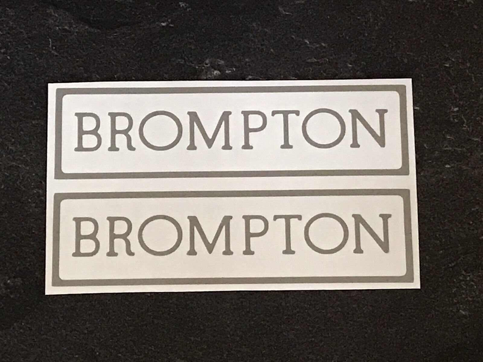 Brompton 2x Decals Stickers for Frame Vinyl Graphics Bike Mtb Road ...