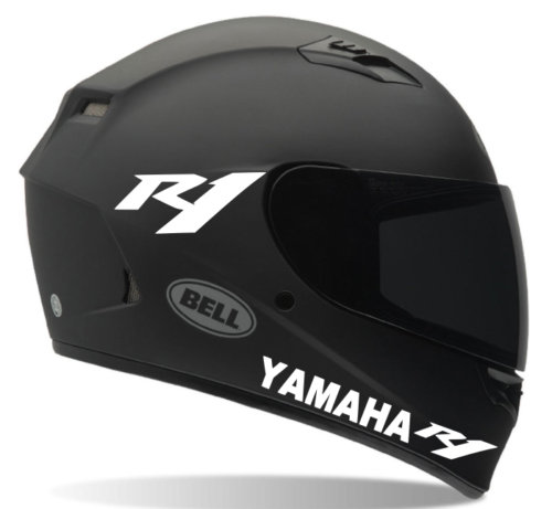 Yamaha R1 Decals Stickers for Helmet Motorcycle Bike Windshield ...