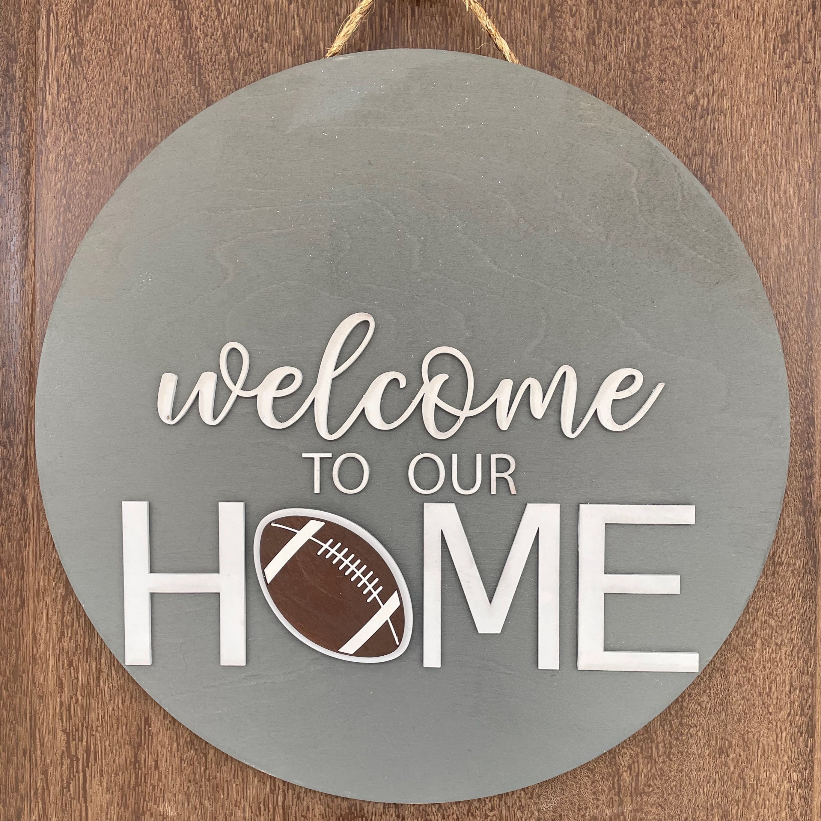 Welcome Sign With Interchangeable Icons Interchangeable Door - Etsy