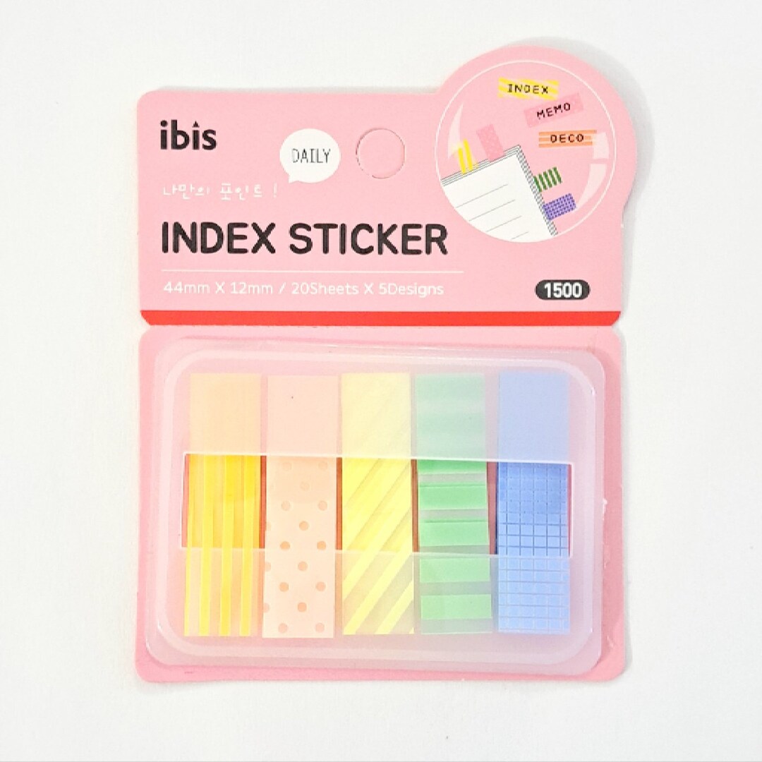 Transparent Cute Index Sticky Notes Tabs - Etsy