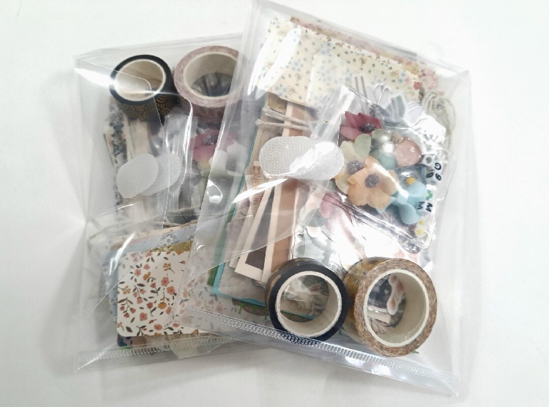 The 110pcs Random Junk Journal Material Pack - Etsy