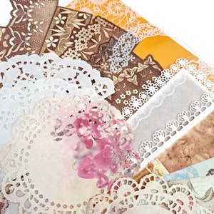 The 55 Piece Lace Random Stationery Bag - Etsy