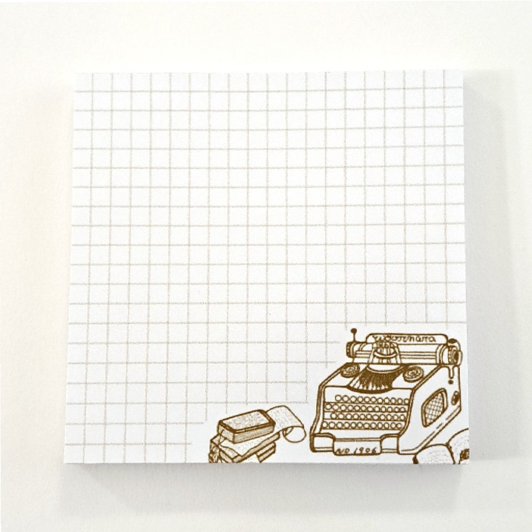 The Vintage Typewriter Memo Notepad and Cute Tiny Book Annotation Set ...