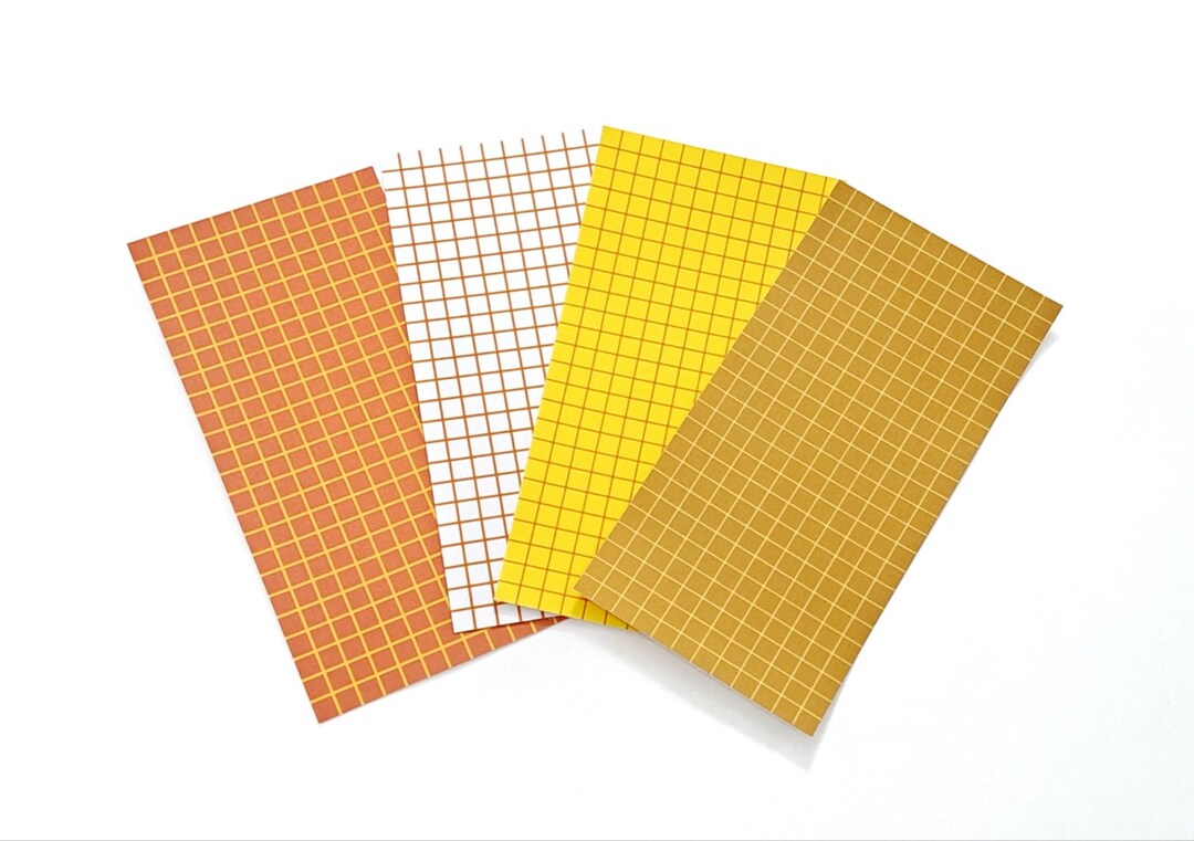 The Autumn Colors Grid Adhesive Scrapbooking Sticker Sheet Pack - Etsy