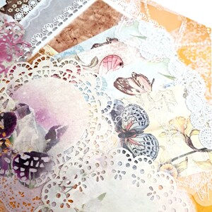 The 55 Piece Lace Random Stationery Bag - Etsy