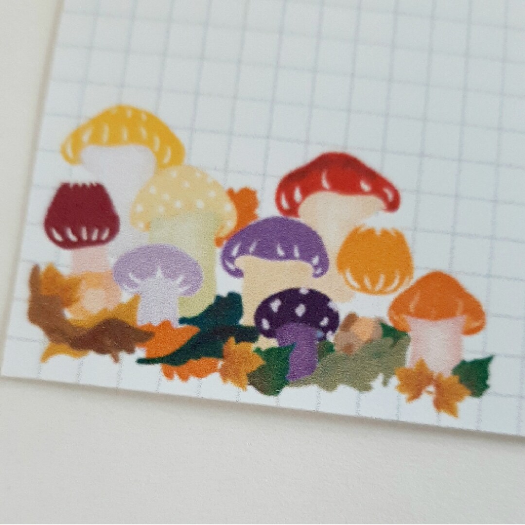 The Cute Mushroom Memo Notepad - Etsy
