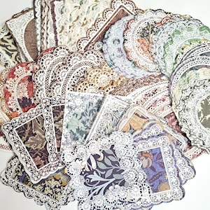 The 55 Piece Lace Random Stationery Bag - Etsy
