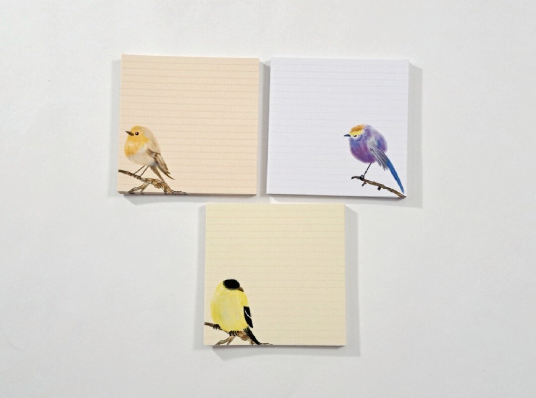The Bird Memo Notepad - Etsy