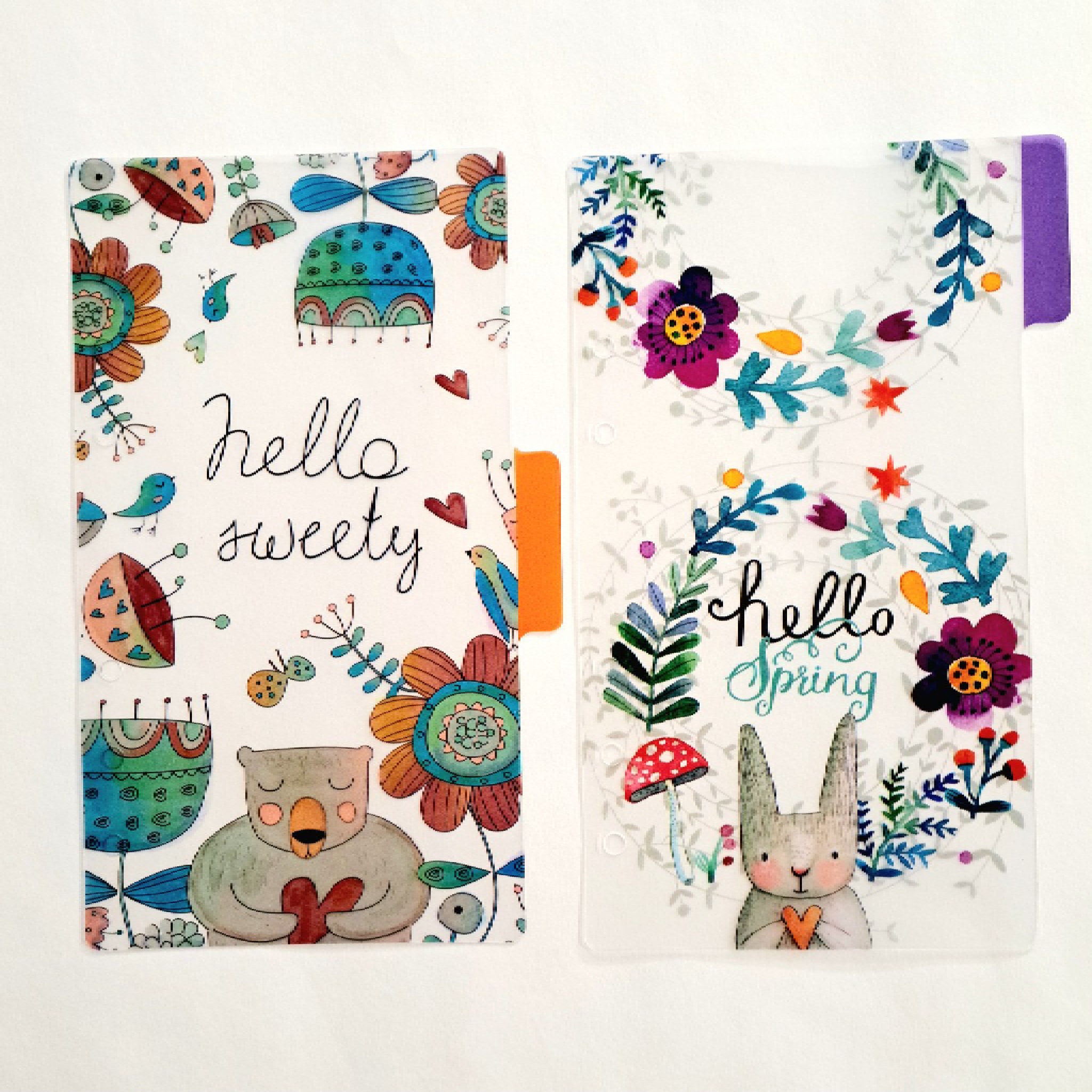 The Cute 5 Tab Binder Divider - Etsy