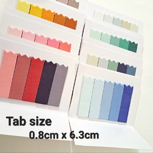 The Pastel Flag Sticky Note Tab - Etsy