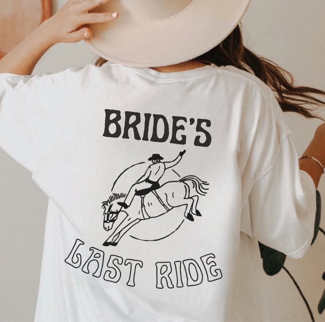 Bride's Last Ride T-shirt Custom Name Nashville - Etsy