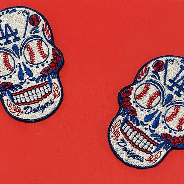 Embroidered Skull Patch - Etsy