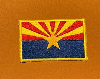 FLAG Patch Iron on Glue Embroidered Applique Emirates Arab United EAU ...