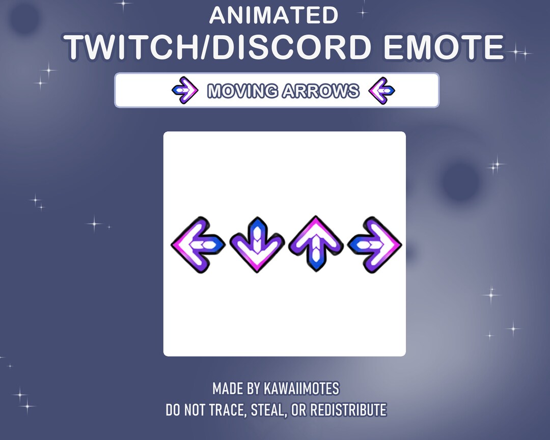 ARROW EMOTE | Twitch Emote | Animated Emote | DDR | Dance Dance ...