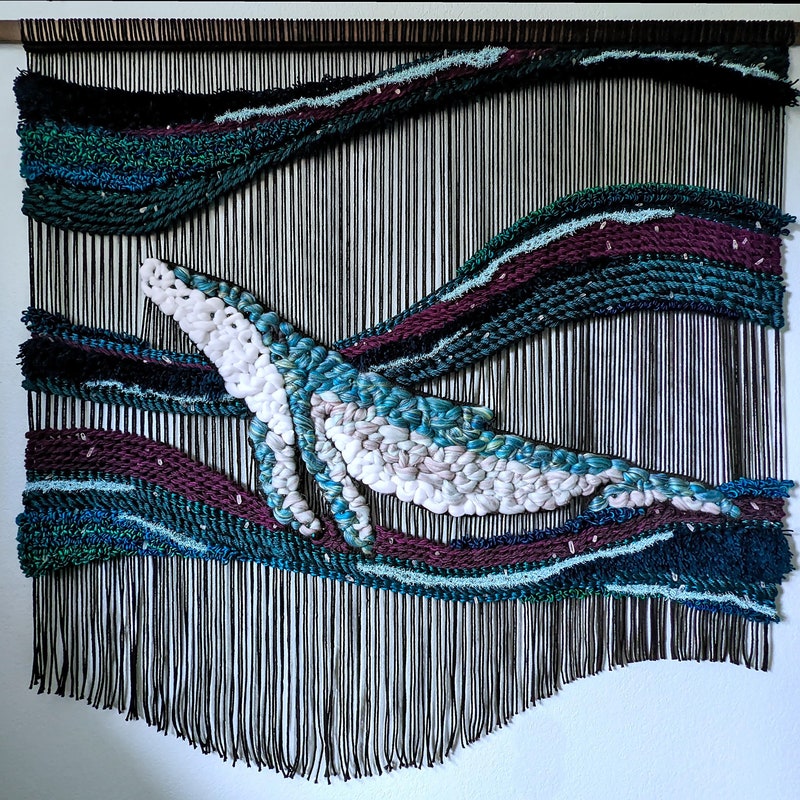 Macrame Whale - Etsy