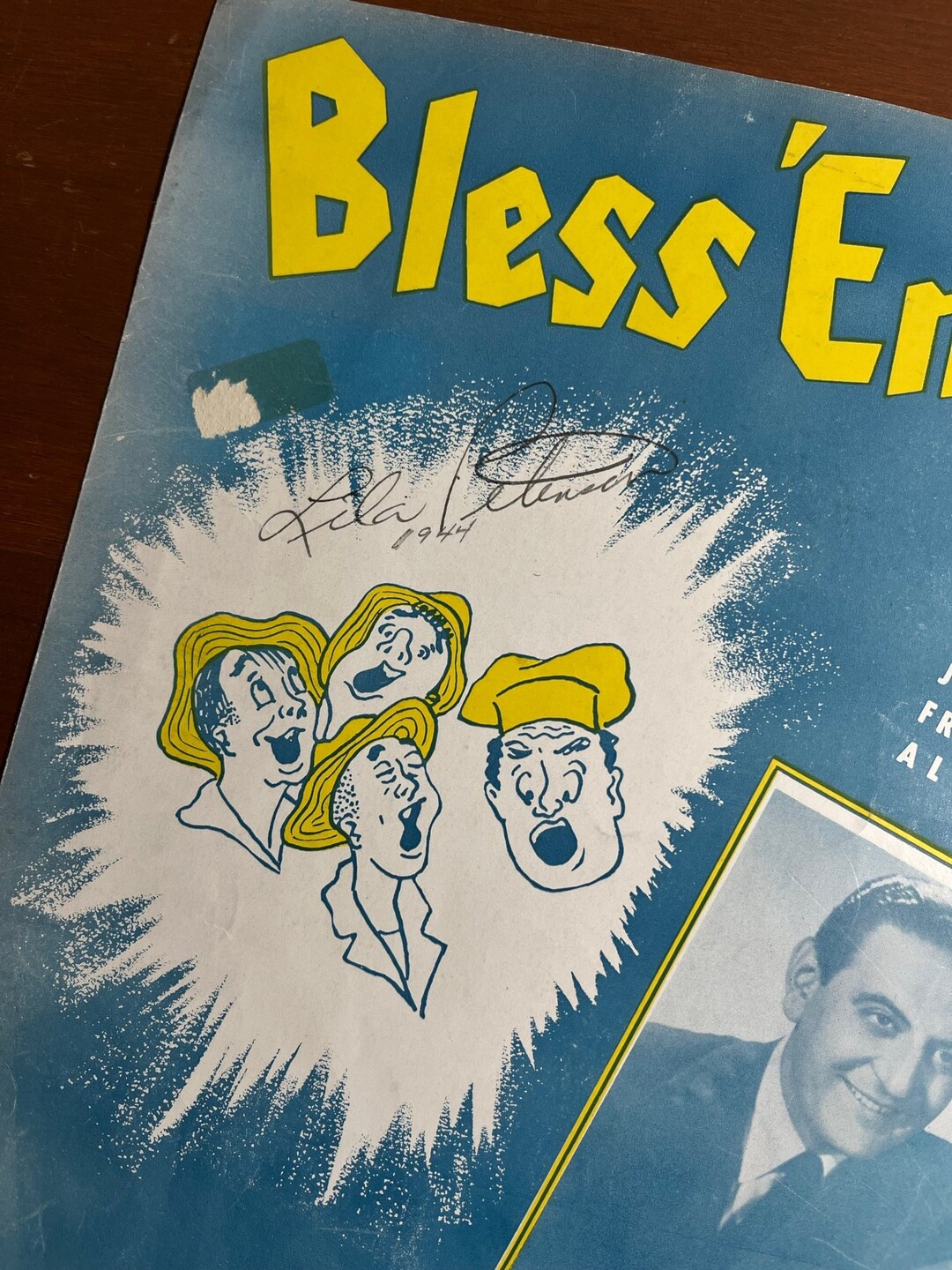 Bless 'em All Sheet Music by Sam Fox Pub Co. 1941 or 1942 - Etsy