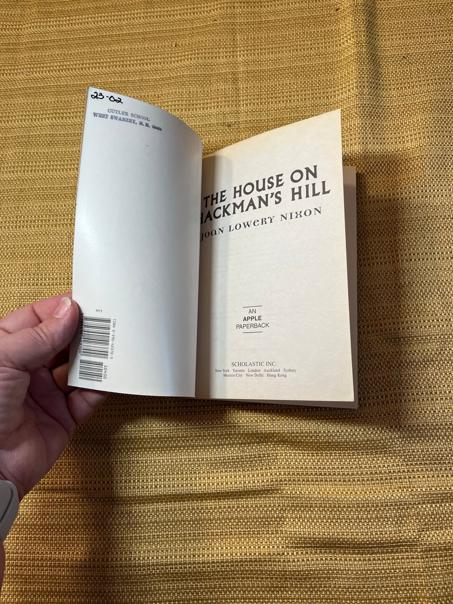 The House on Hackman's Hill Published in 1990 - Etsy