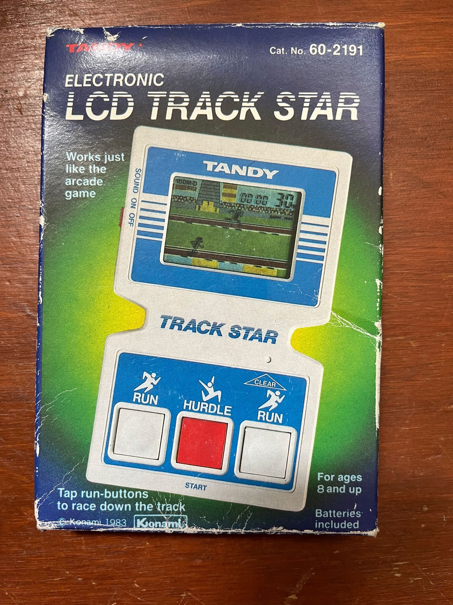 Rare Vintage Video Game Track Star by Tandy / Konami 1984 - Etsy