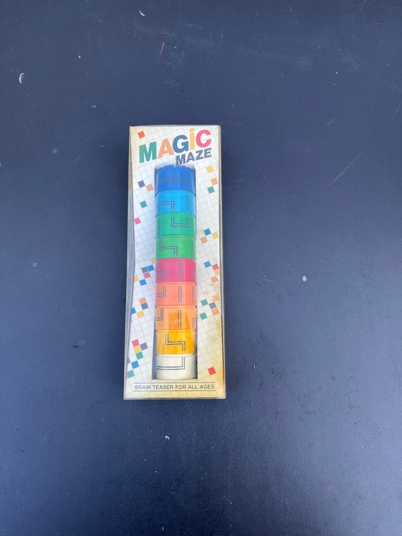 Vintage 1980's Magic Maze by Radio Shack Brain Teaser - Etsy