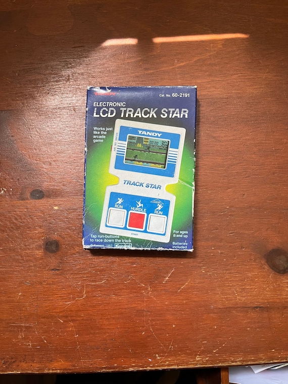 Rare Vintage Video Game Track Star by Tandy / Konami 1983 - Etsy