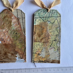 Journal Tags, Map Journal Tags, Travel Journal Tags, Journal Inserts ...