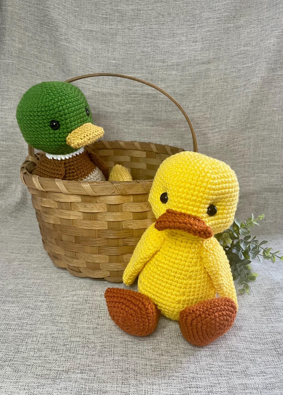 Drake the Duck Crochet Pattern | Duck Stuffed Animal | Crochet Pattern ...