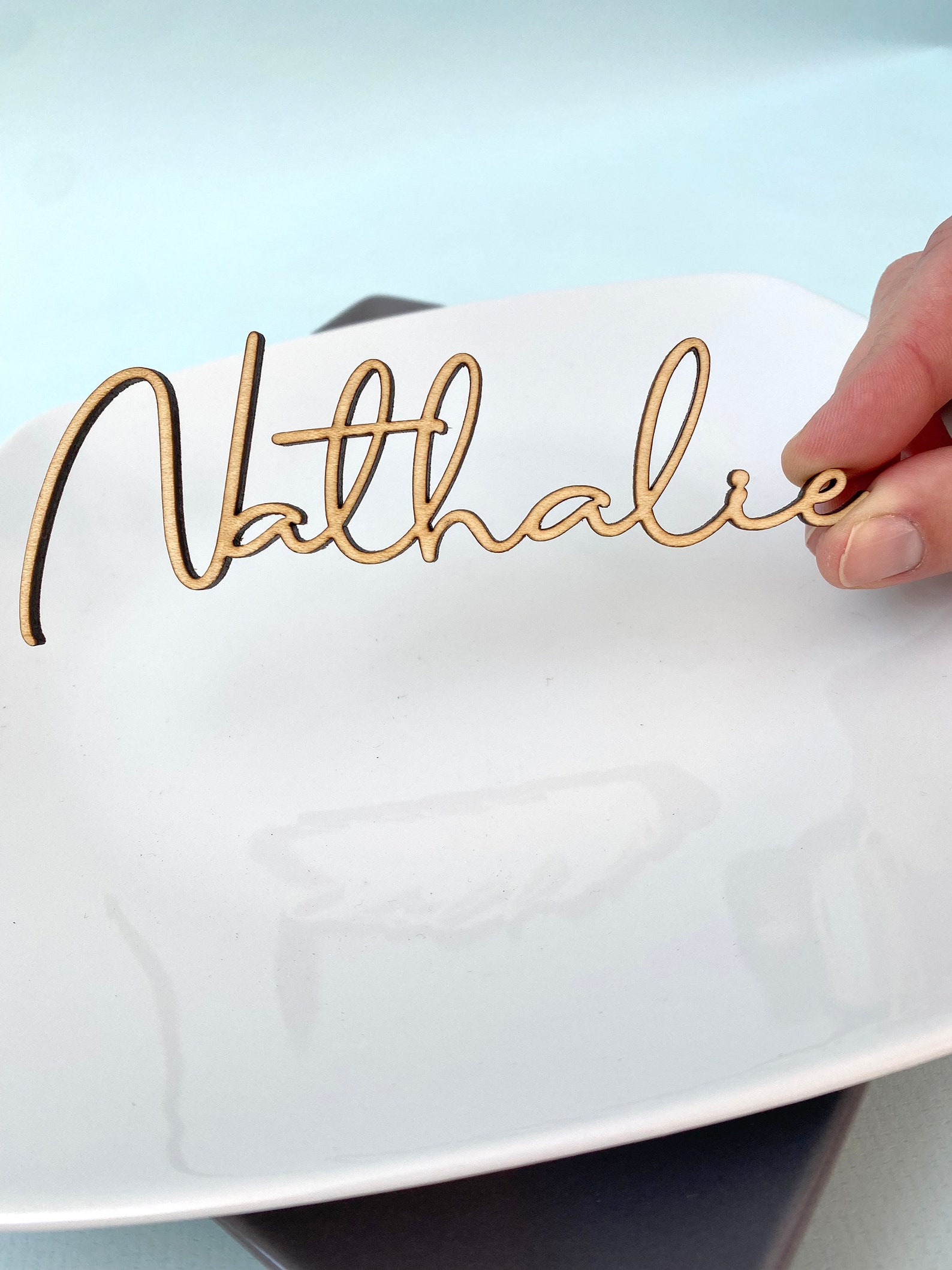 Personalized Names Plates Wedding Names Wedding Place Card | Etsy