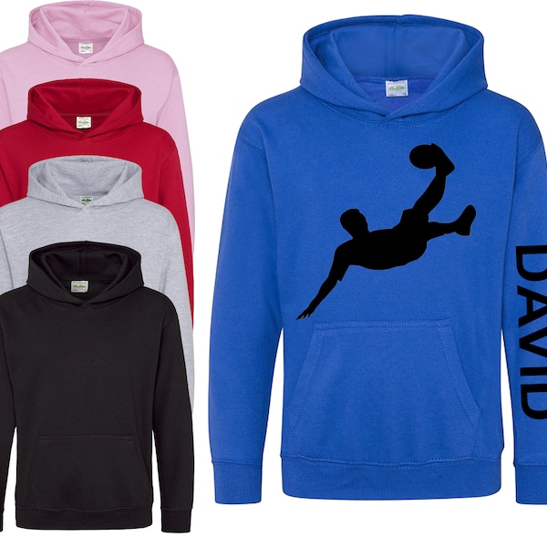 Football Girls Hoodie - Etsy UK