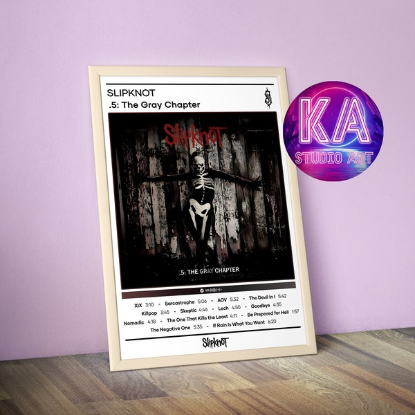 Slipknot the Gray Chapter Poster - Etsy