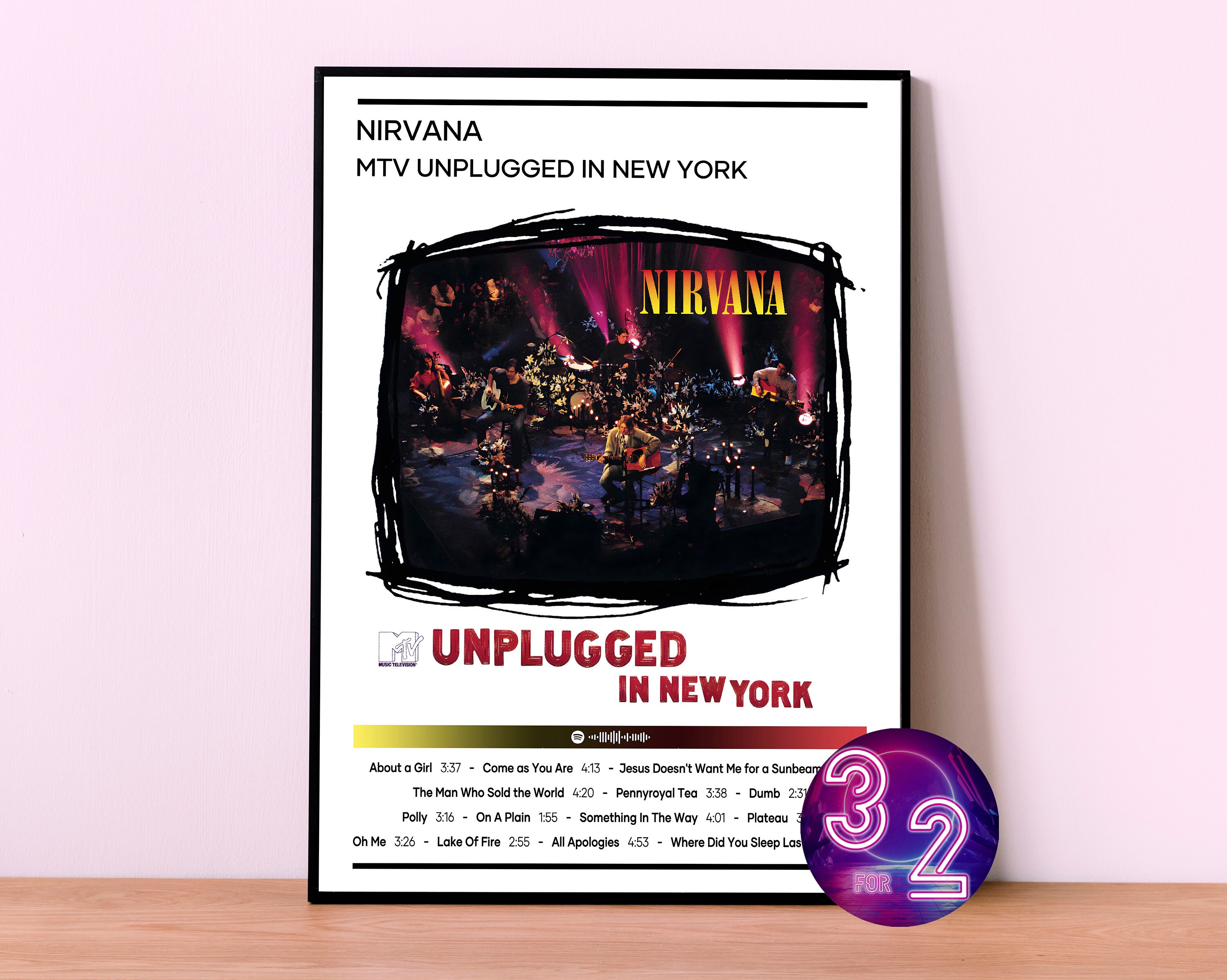 Nirvana Mtv Unplugged Album Cover