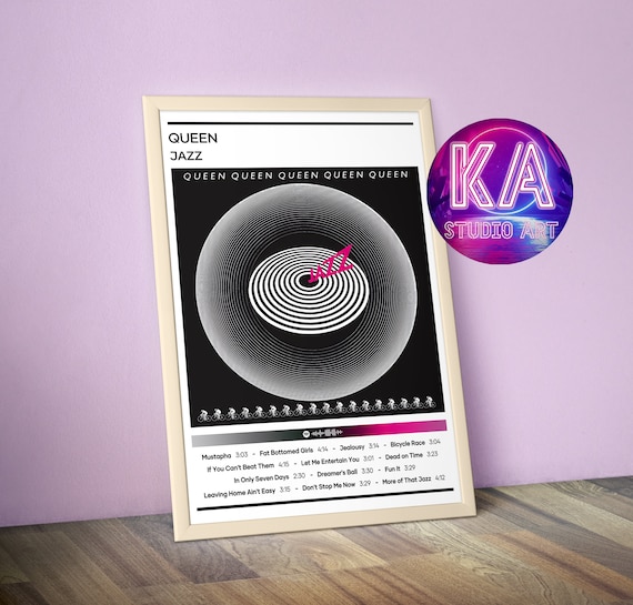 Queen Jazz Poster