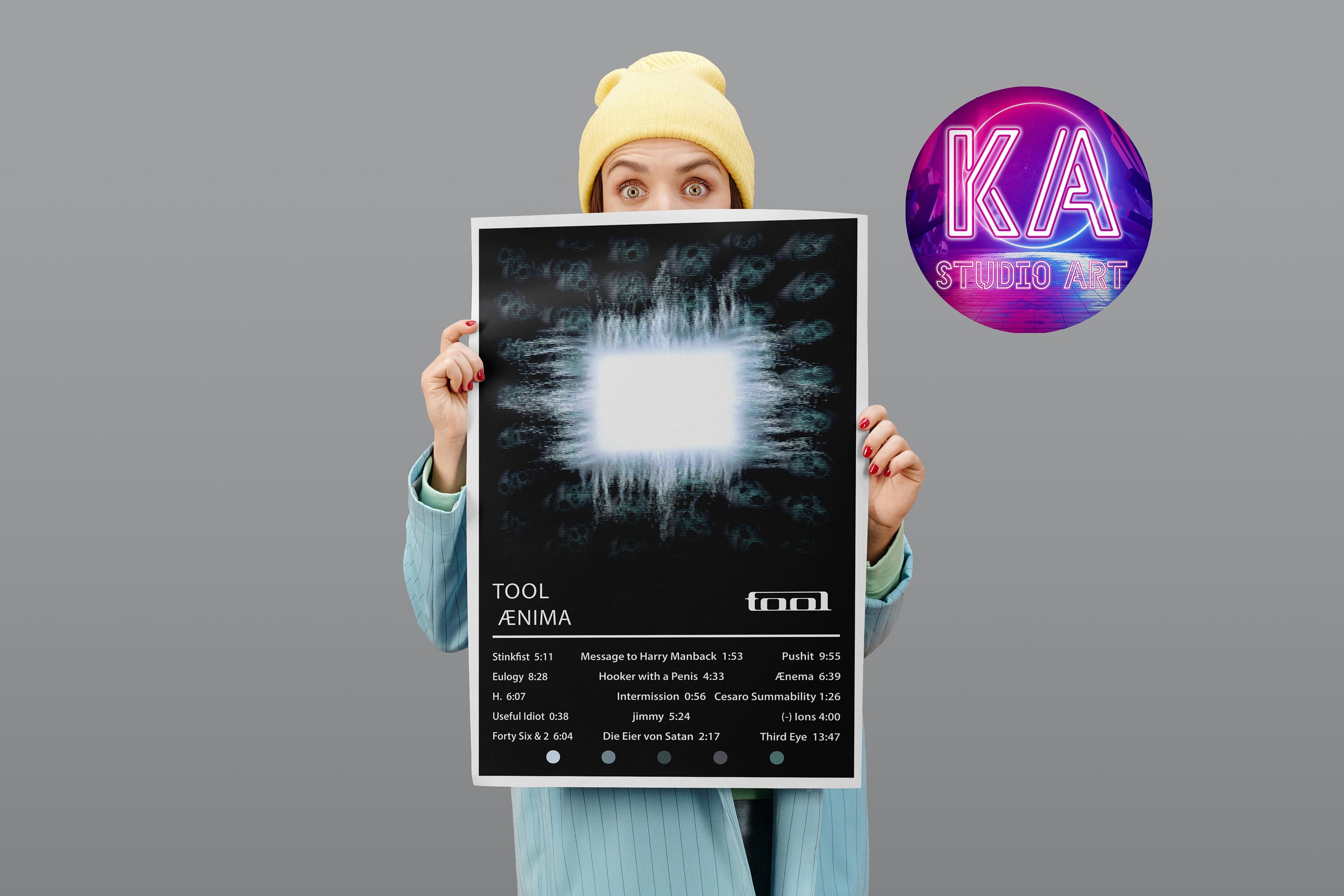 Tool Poster Print Aenima Poster Album Cover Poster Room Decor Metal ...