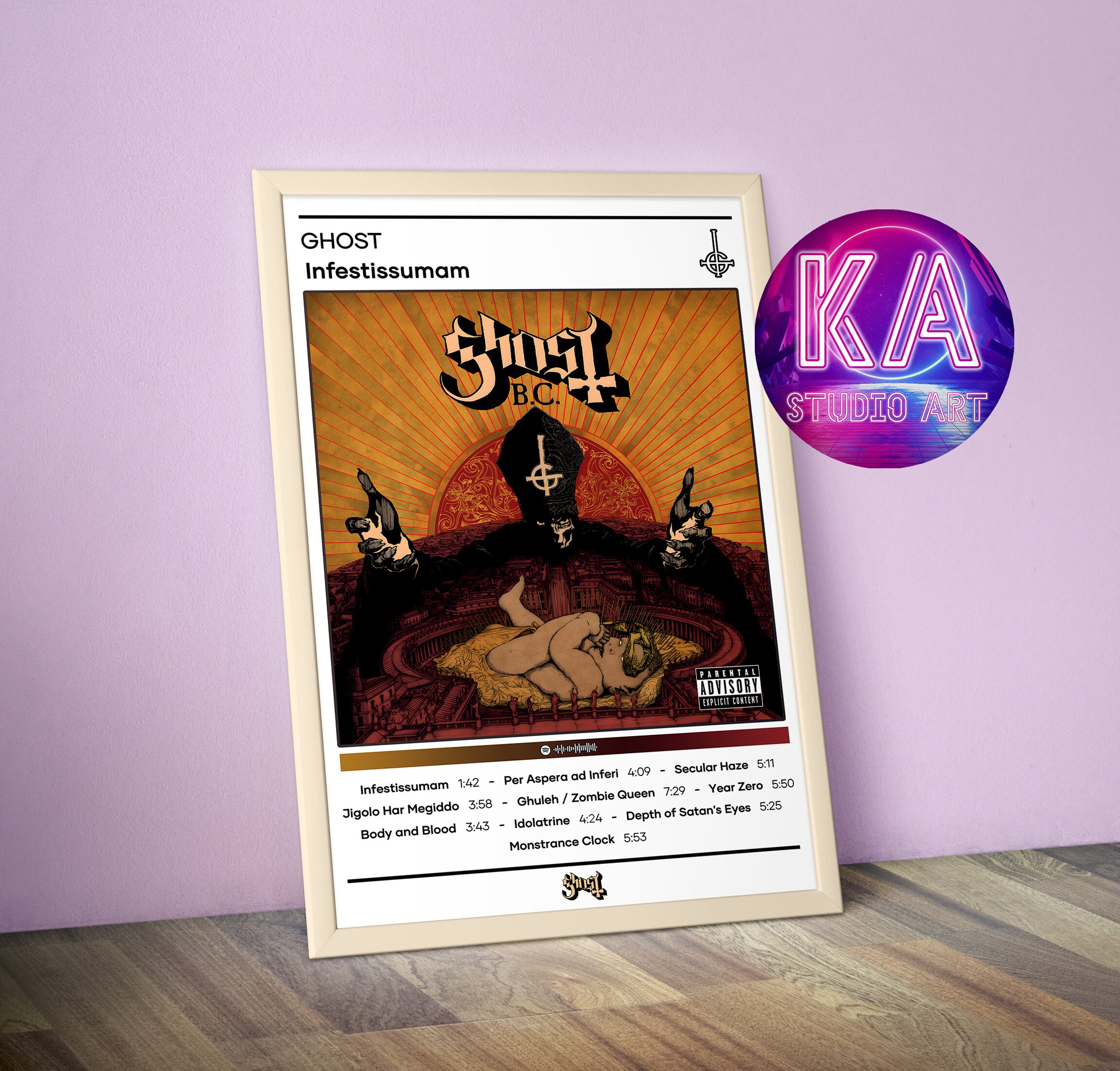 Ghost Bc Infestissumam Album Art