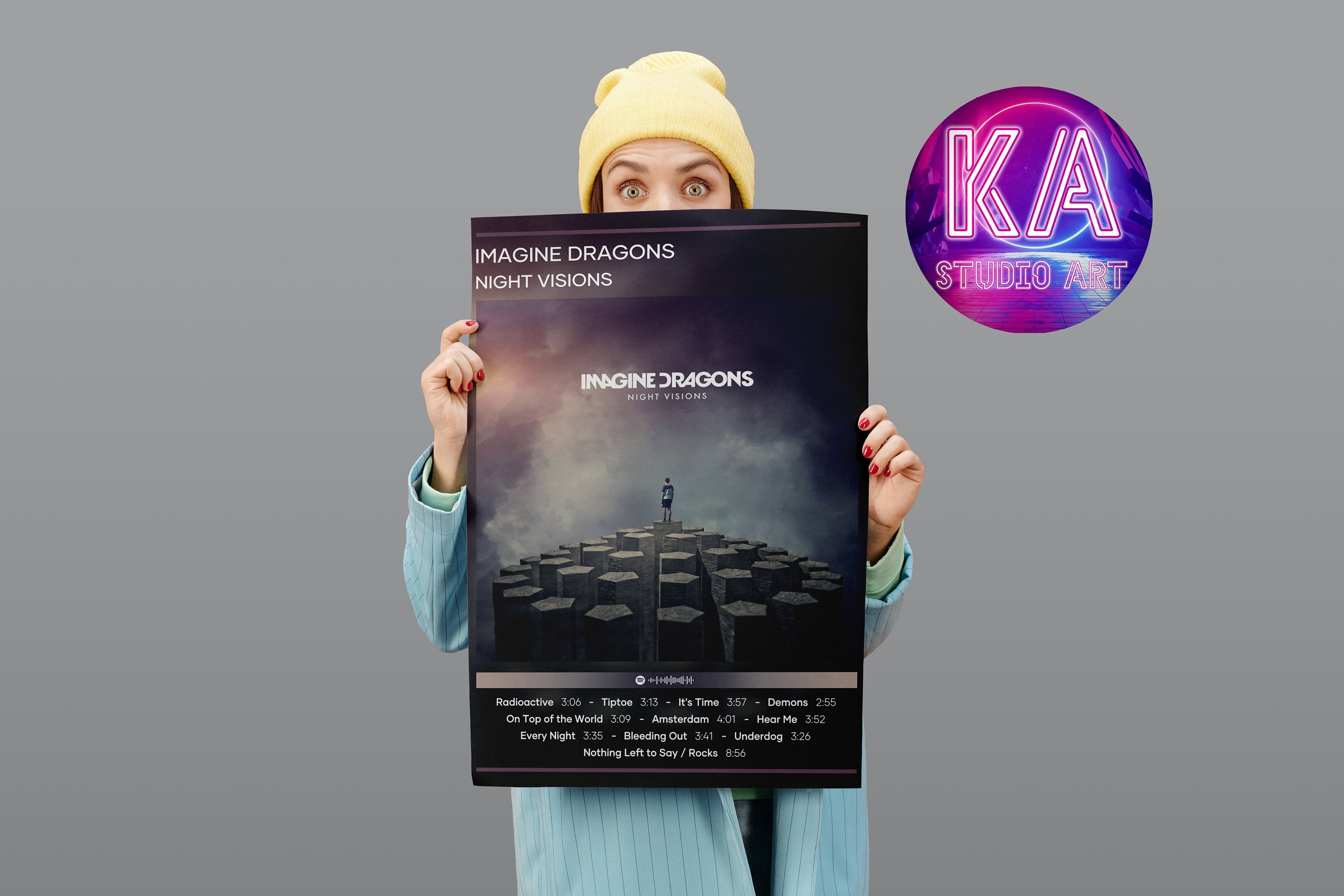 Imagine Dragons Radioactive Poster