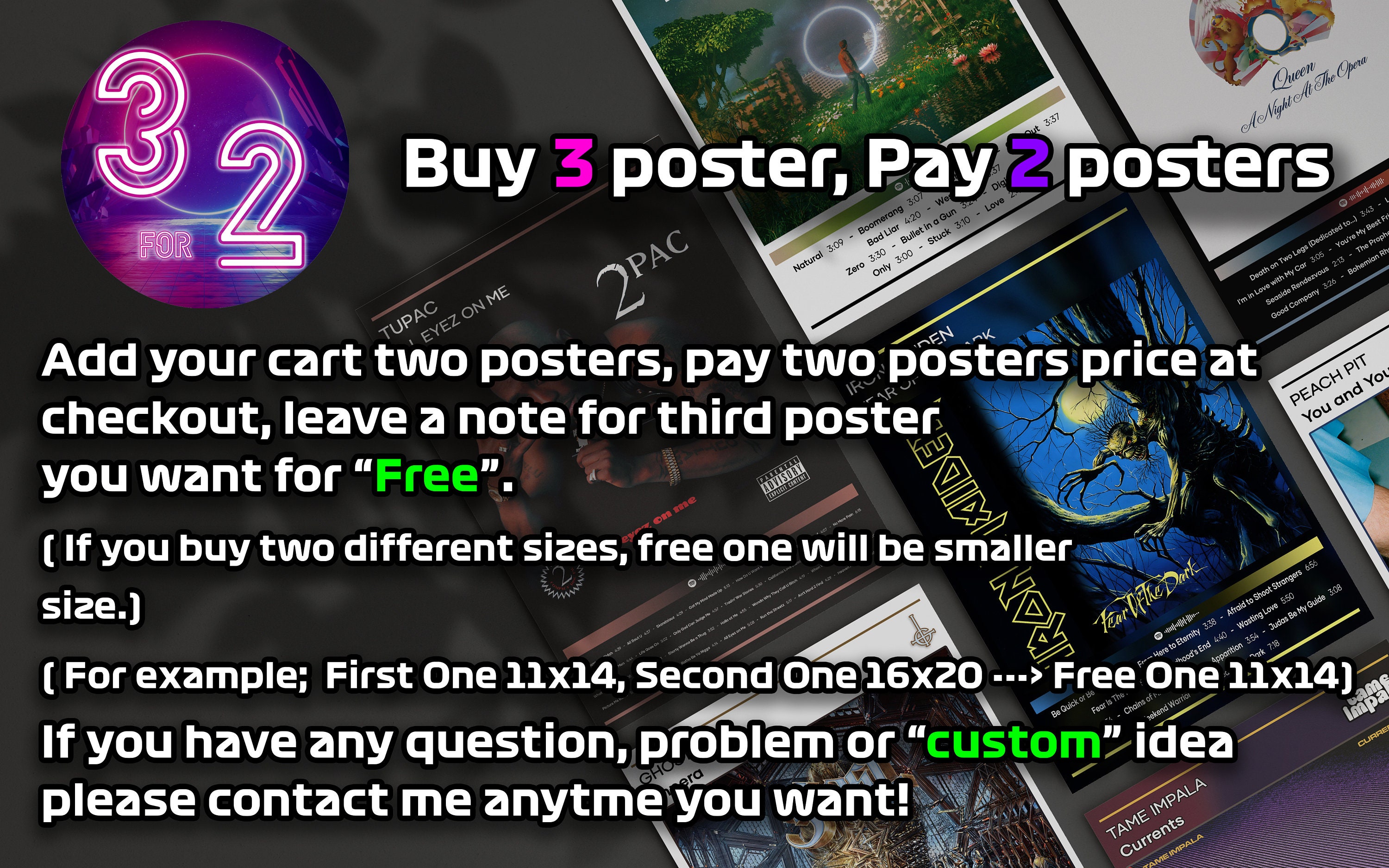 Tool Poster Print Aenima Poster Album Cover Poster Room Decor Metal ...