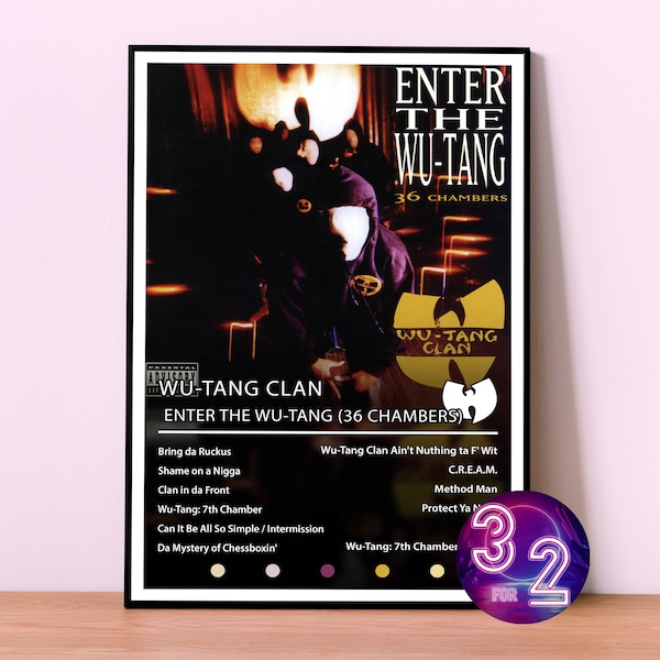 Wu Tang Clan Poster - Etsy