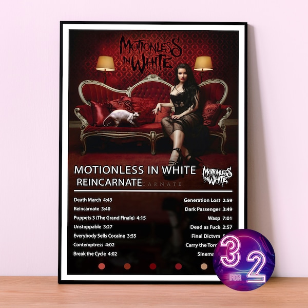 Motionless in White Album Poster - Etsy