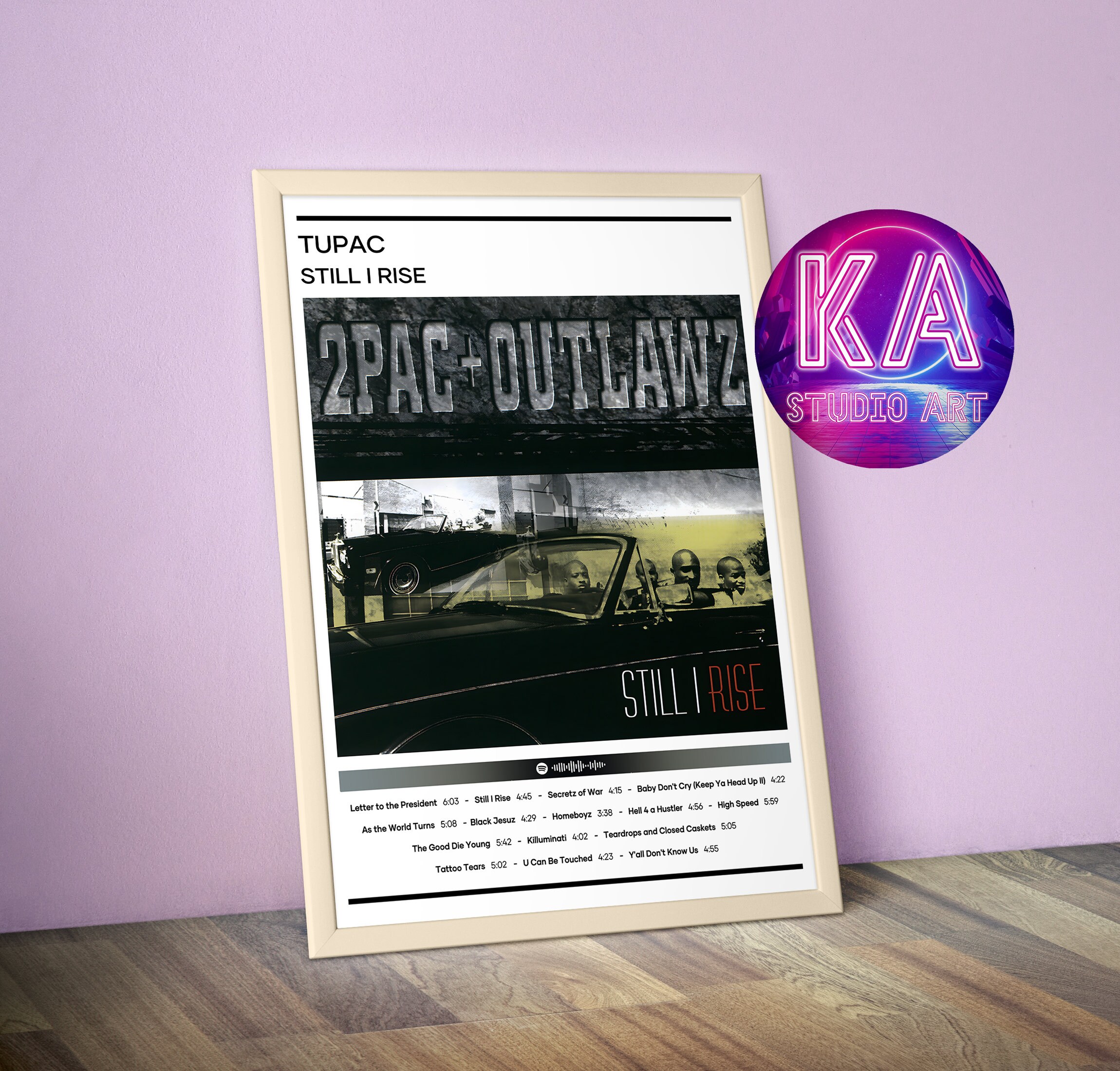 2pac Still I Rise Album Cover