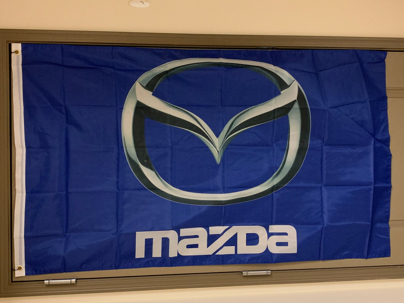 Mazda Flag 3x5 Blue White Banner Logo 3x5ft Garage Car Racing - Etsy
