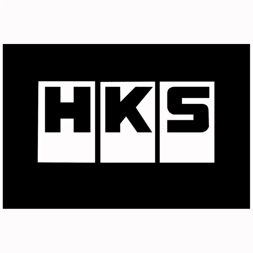 HKS Logo Flag 3x5 Ft Banner Japanese JDM Garage Black White New Car - Etsy