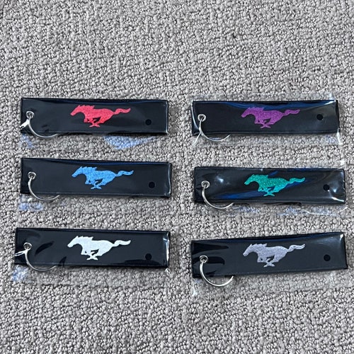 Ford Mustang Logo Keychain - Etsy