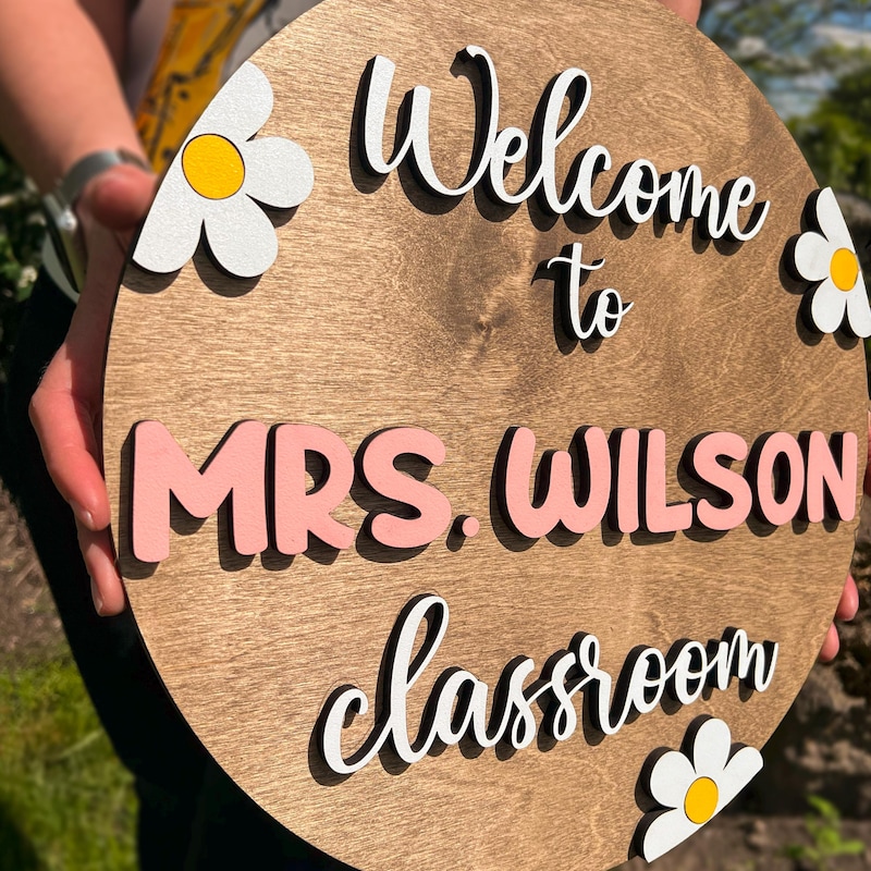 Teacher Sign - Etsy
