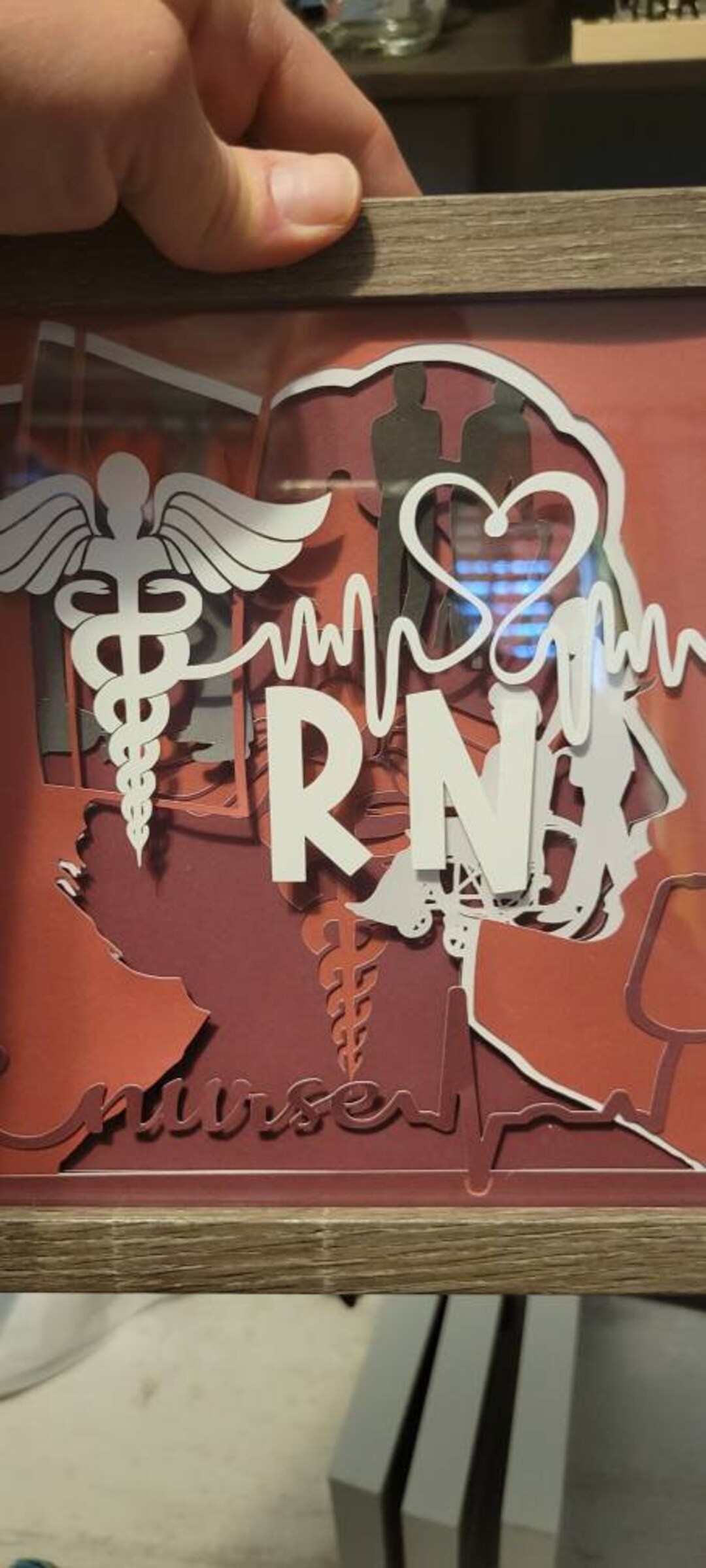 Nursing Shadowbox - Etsy